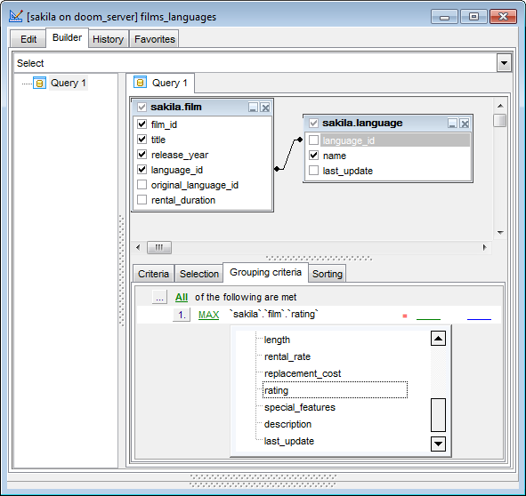 Online Documentation For Sql Query For Mysql Sqlmanager